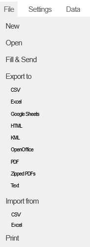 View, Map and Export Data – doForms Support