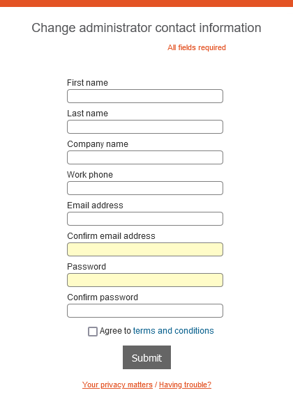 My Account – doForms Support