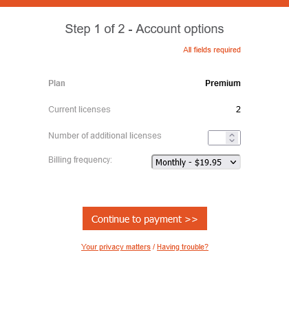 My Account – doForms Support