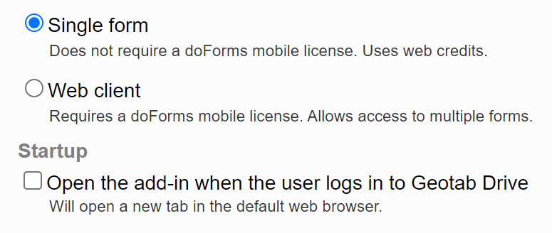 Drive add-ins – doForms Support