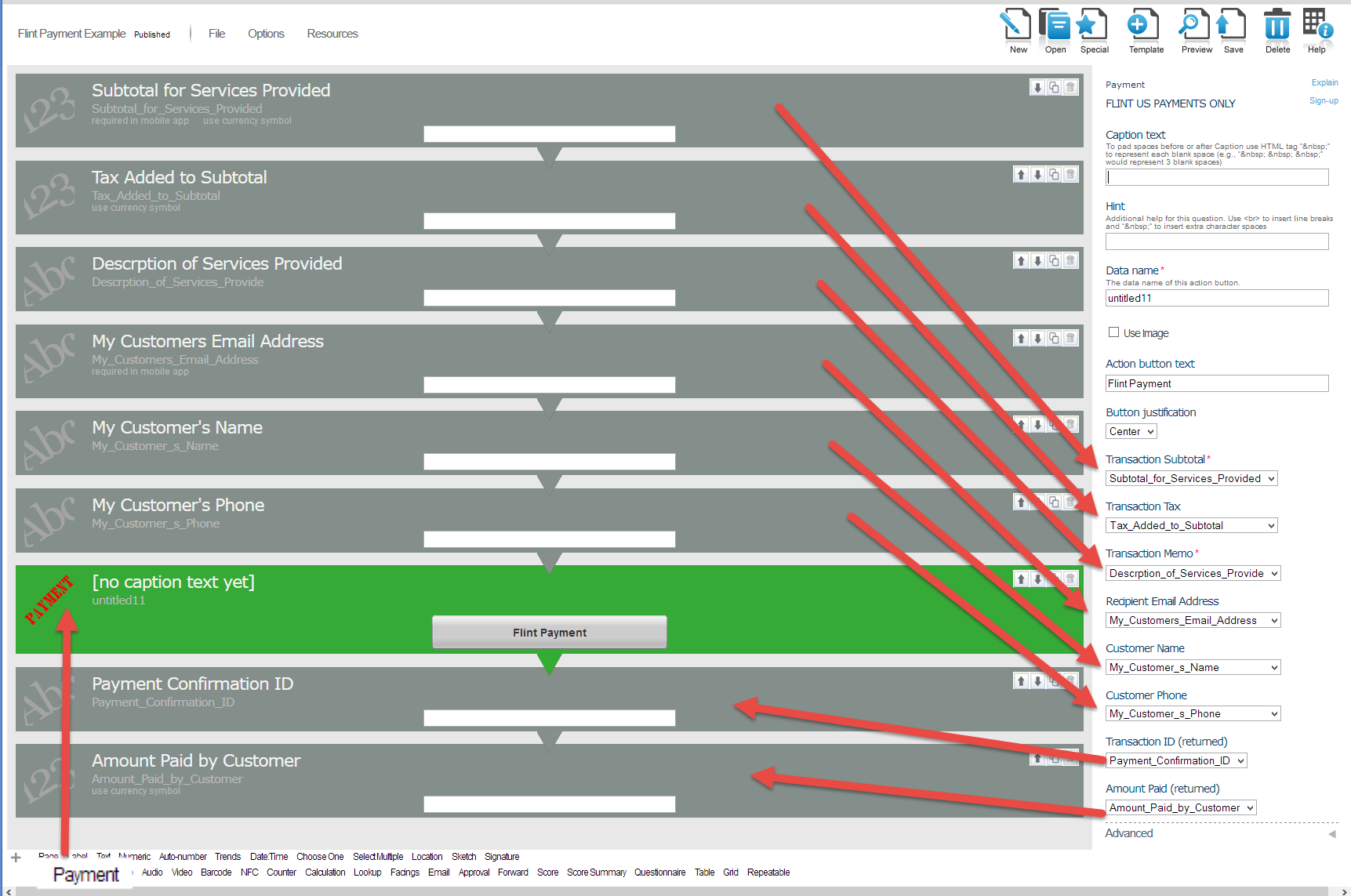 Payment – doForms Support